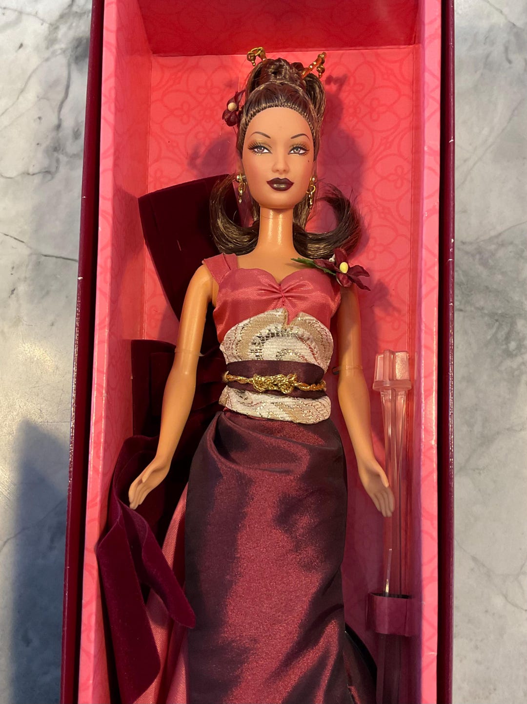 Vintage Barbie Doll Exotic Intrigue 2003 Mattel B7975 NEW NRFB Rare ...