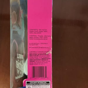 FOREIGN ROLLERSKATING BARBIE Doll and Her Roll Along Puppy Mattel 12098 ...