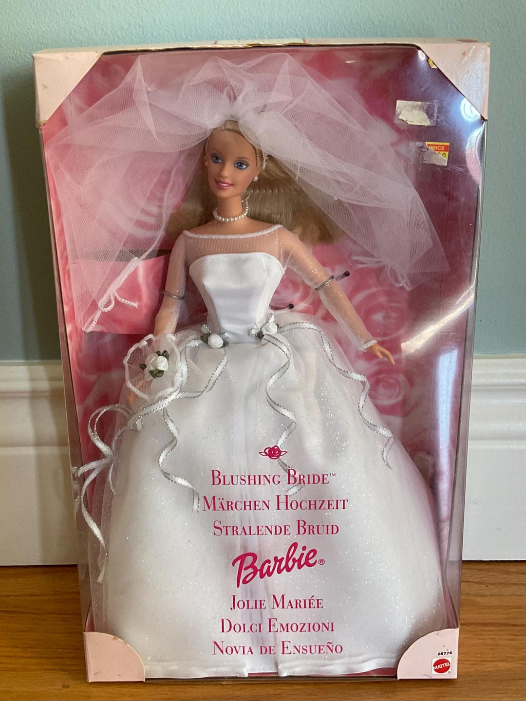 Blushing Bride Barbie Doll NRFB New Mattel 25776 European Multiple ...