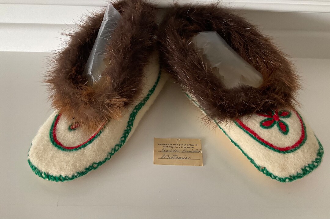 Vintage 1980’s Handmade Canadian Indigenous Cree Blanket Wool ...