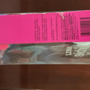 FOREIGN ROLLERSKATING BARBIE Doll and Her Roll Along Puppy Mattel 12098 ...