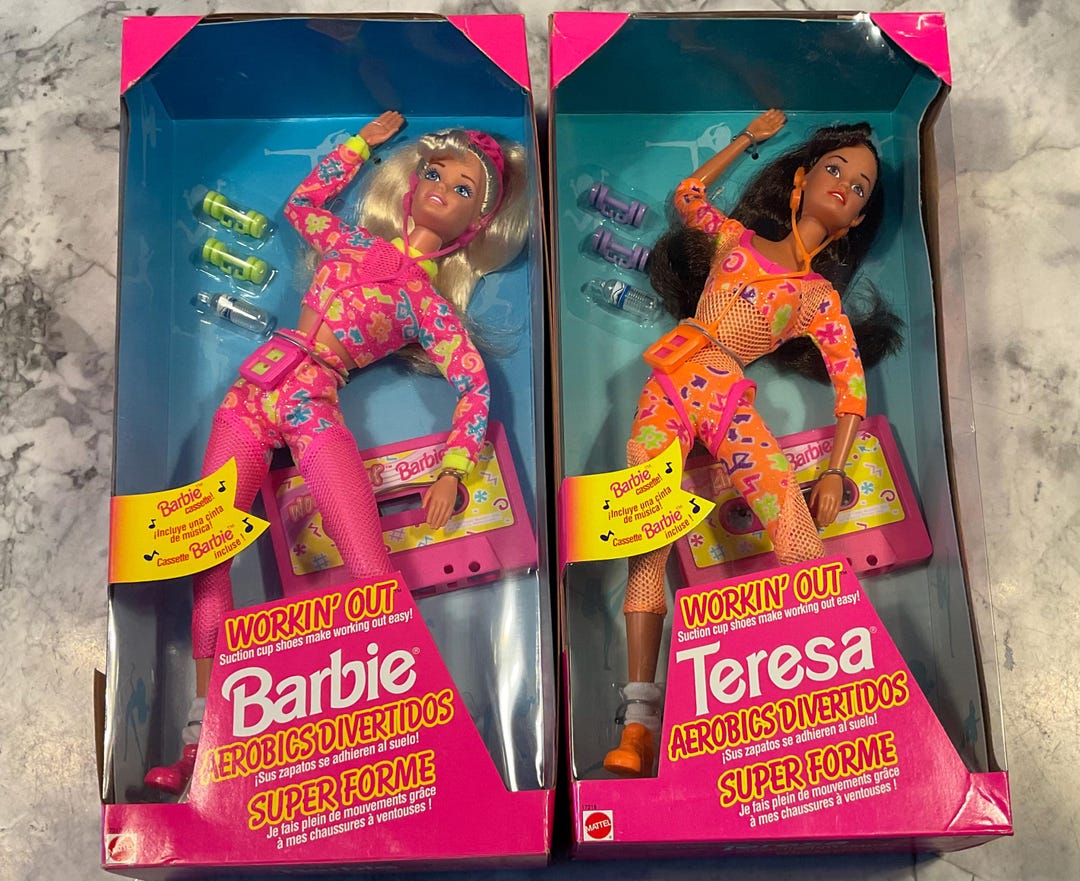 You Choose Workin’out Barbie Doll or Workin’ Out Teresa Barbie Doll ...