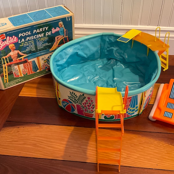 Vintage Barbie Pool - Etsy