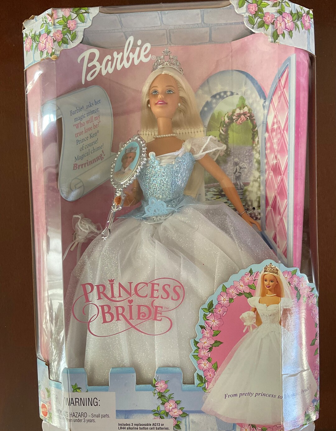 Vintage 2000 Princess Bride Barbie Collector Doll New N.R.F. Box Mattel ...