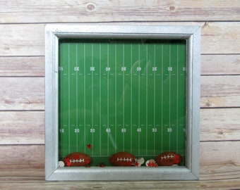 Football Shadow Box | Etsy