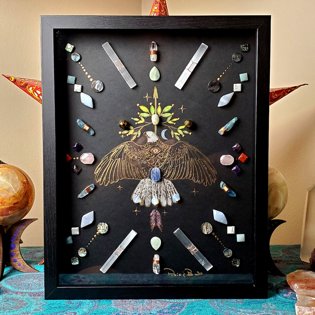 Crystal Art, Framed Crystal Art, Framed Crystal Grid, Crystal Grid ...