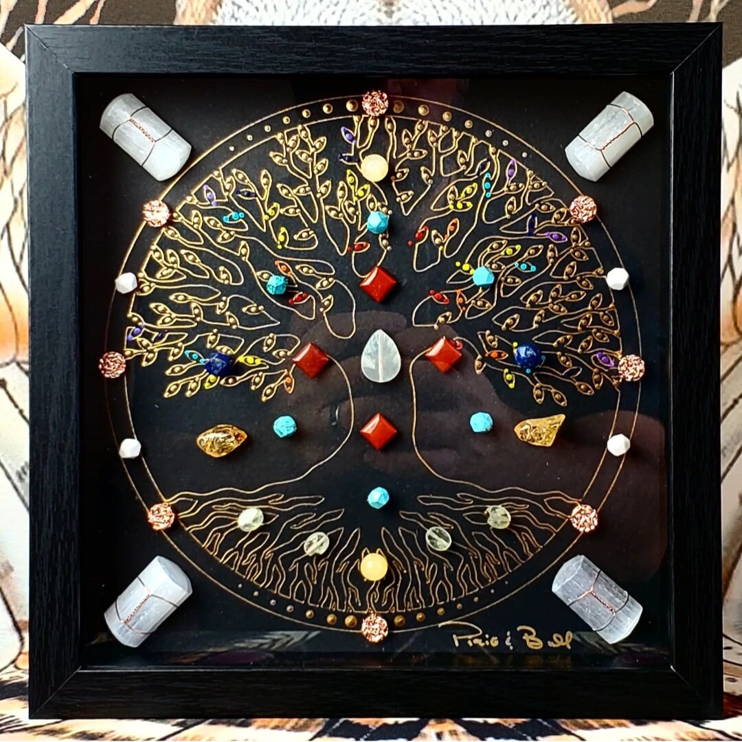Crystal Art, Energy Infused Art, Crystal Artwork, Art With Crystals ...