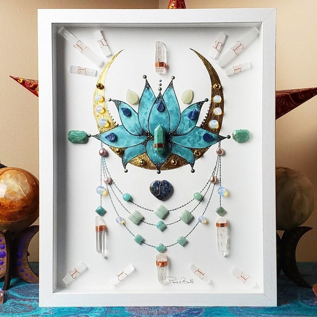 Crystal Art, Framed Crystal Art, Framed Crystal Grid, Crystal Grid ...