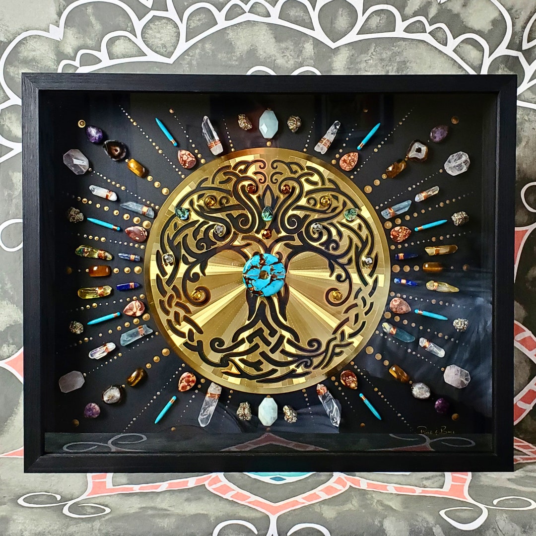 Crystal Art, Sacred Geometry Art, Mandala Art, Energy Infused Art ...