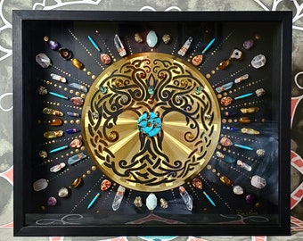 Tree of Life Crystal Grid - Etsy