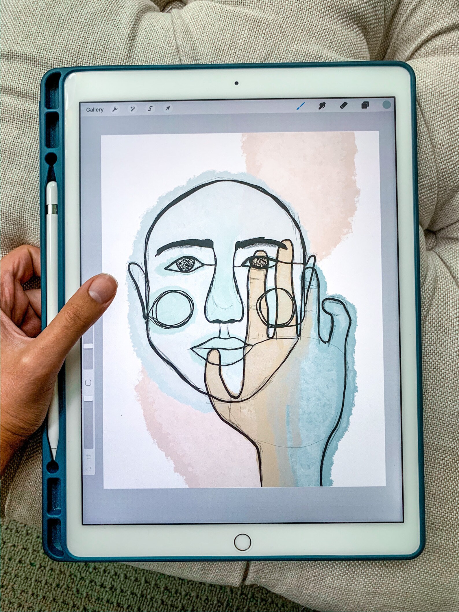 Contour Line Drawing Print Collection | Olive Branch Prints | Wall Art ...