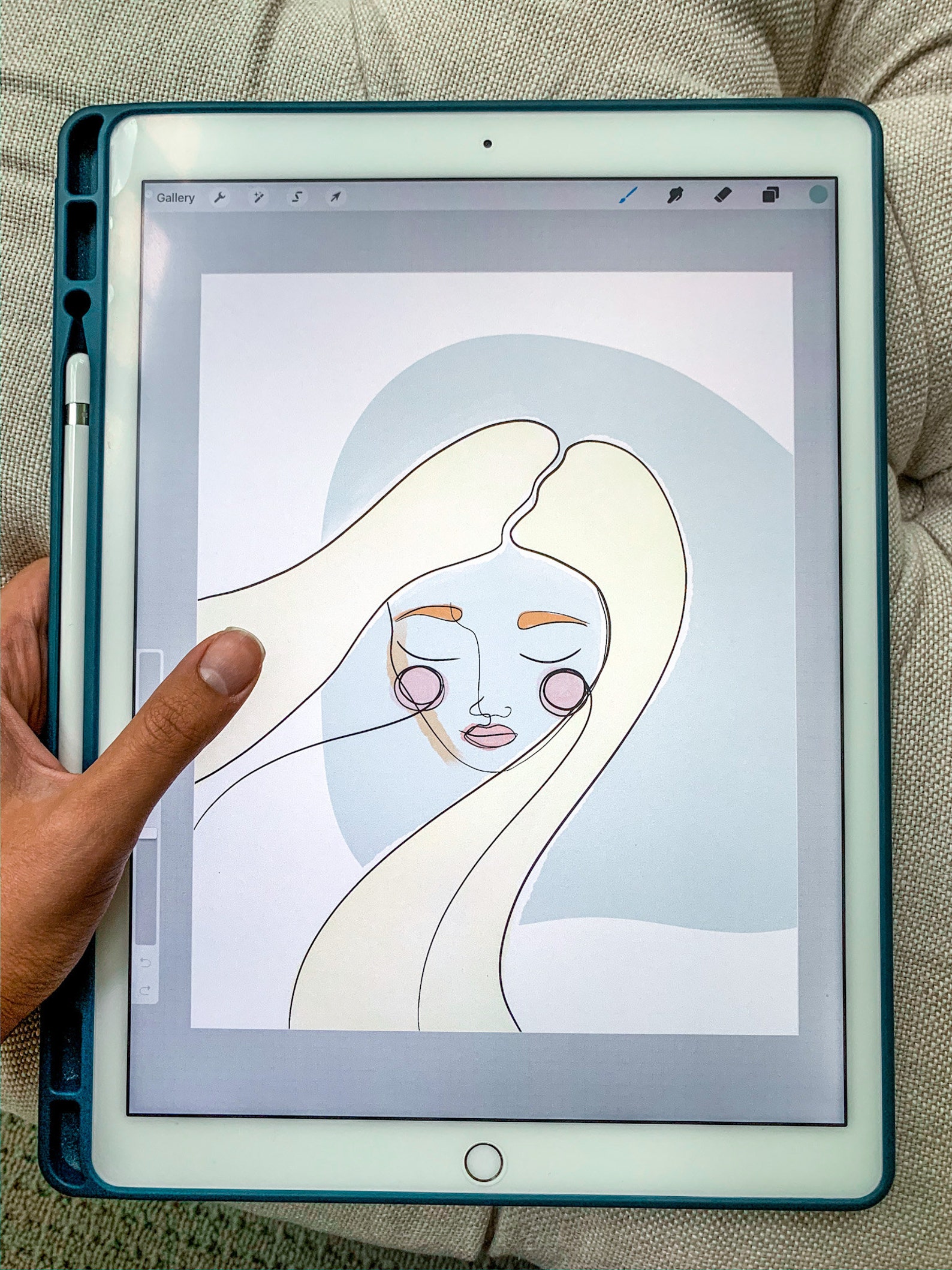 Contour Line Drawing Print Collection | Olive Branch Prints | Wall Art ...