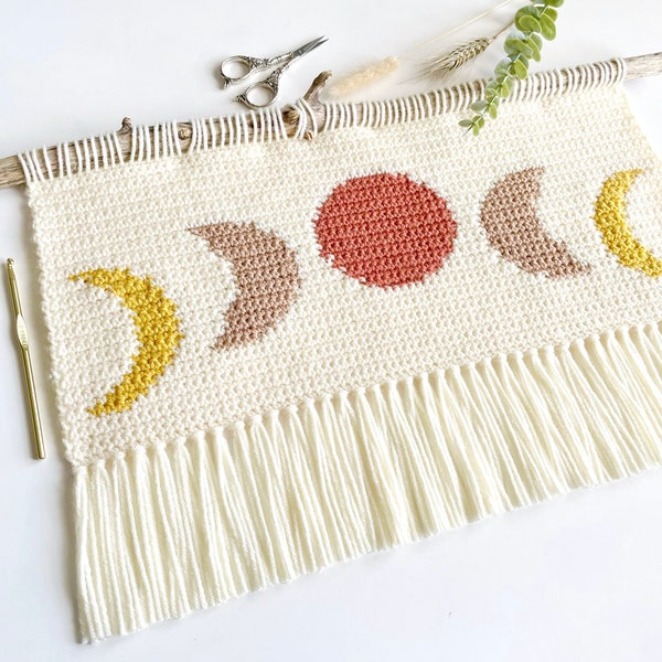 Moon Phase Tapestry - Etsy