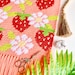 Crochet Pattern | the Strawberry Daisy Wall Hanging | Wall Hanging ...
