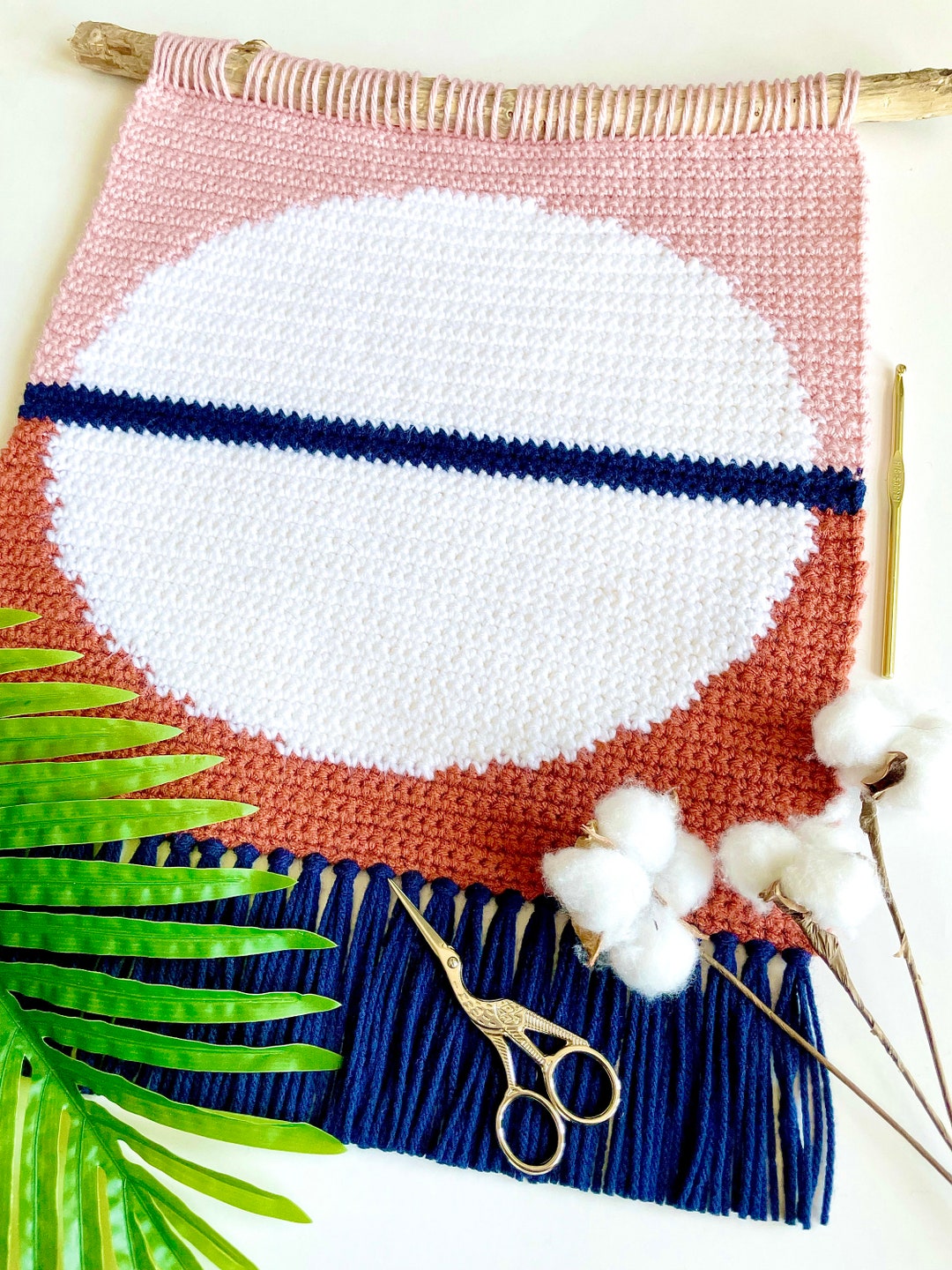 Crochet Pattern | the Celestial Wall Hanging | Wall Hanging Crochet ...