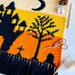 Crochet Pattern | A Very Haunted Wall Hanging | Wall Hanging Crochet ...