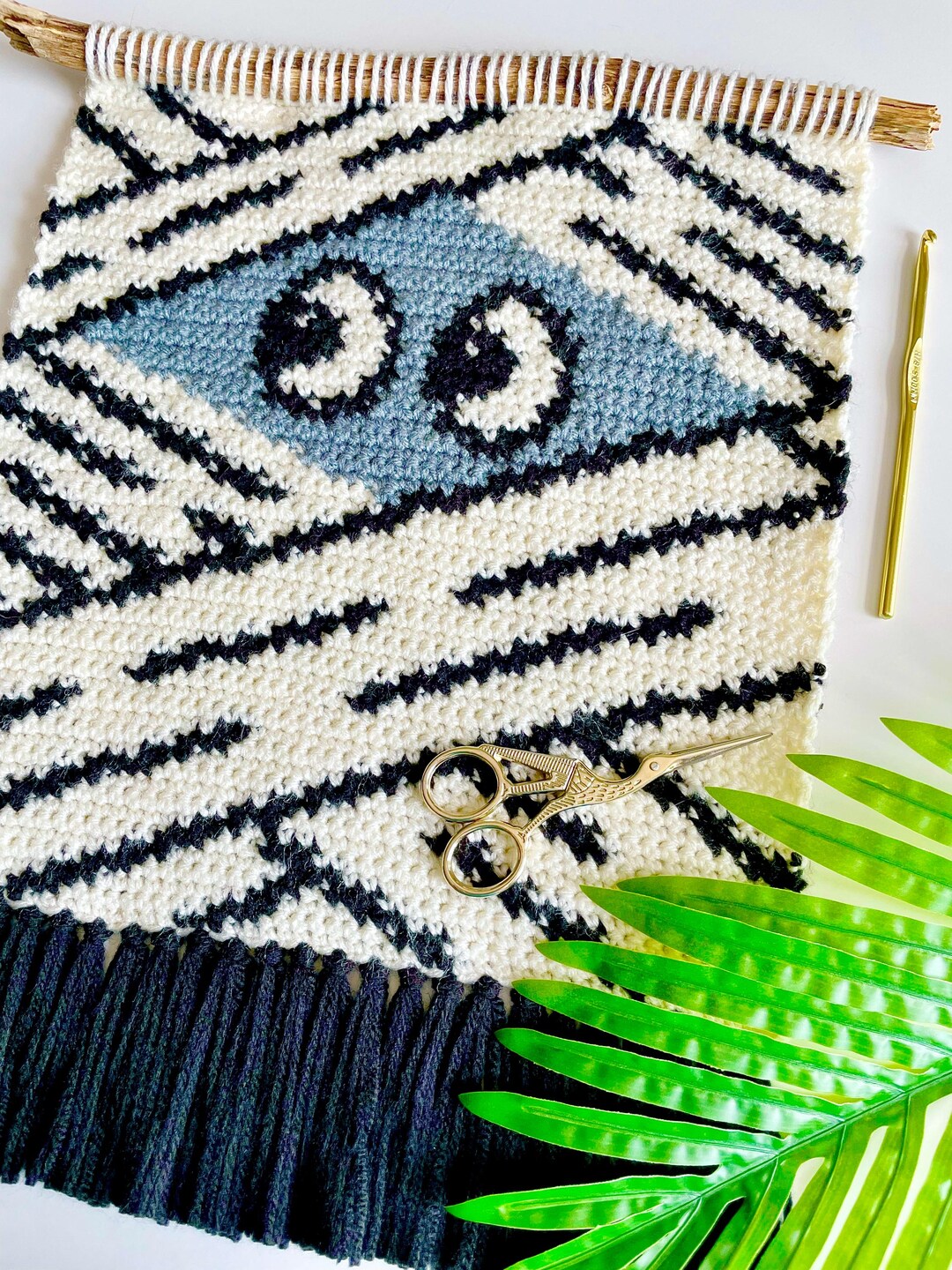 Crochet Pattern | Where is My Mummy Wall Hanging | Wall Hanging Crochet ...