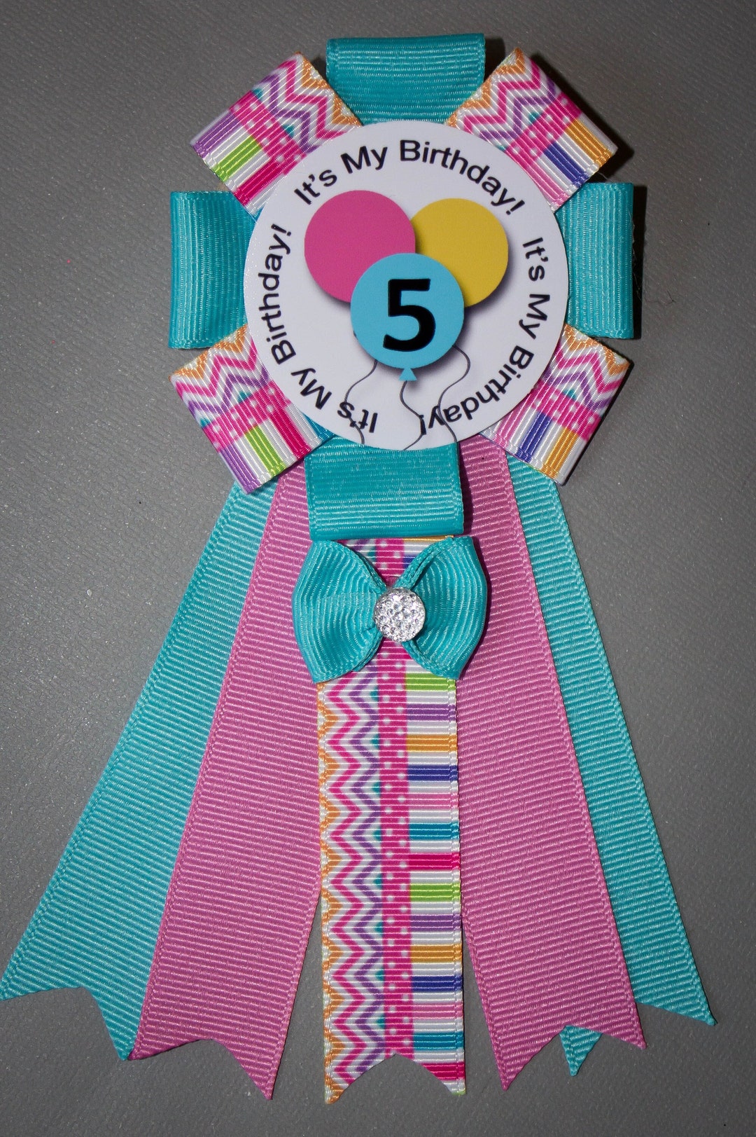 Personalized Birthday Pin, Birthday Pin With Age, Birthday Girl Pin ...