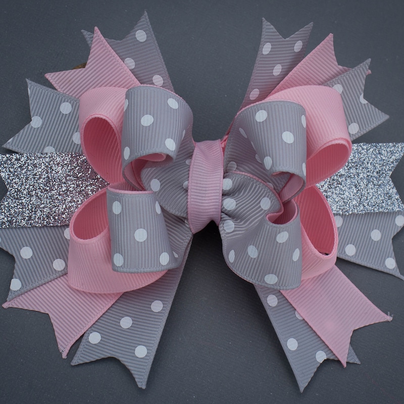 Layered Hair Bows - Etsy