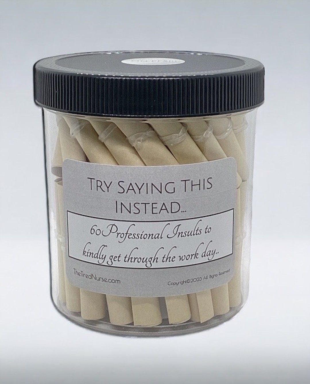 Professional Insults Affirmation Jar - Try Saying This Instead - Fun ...