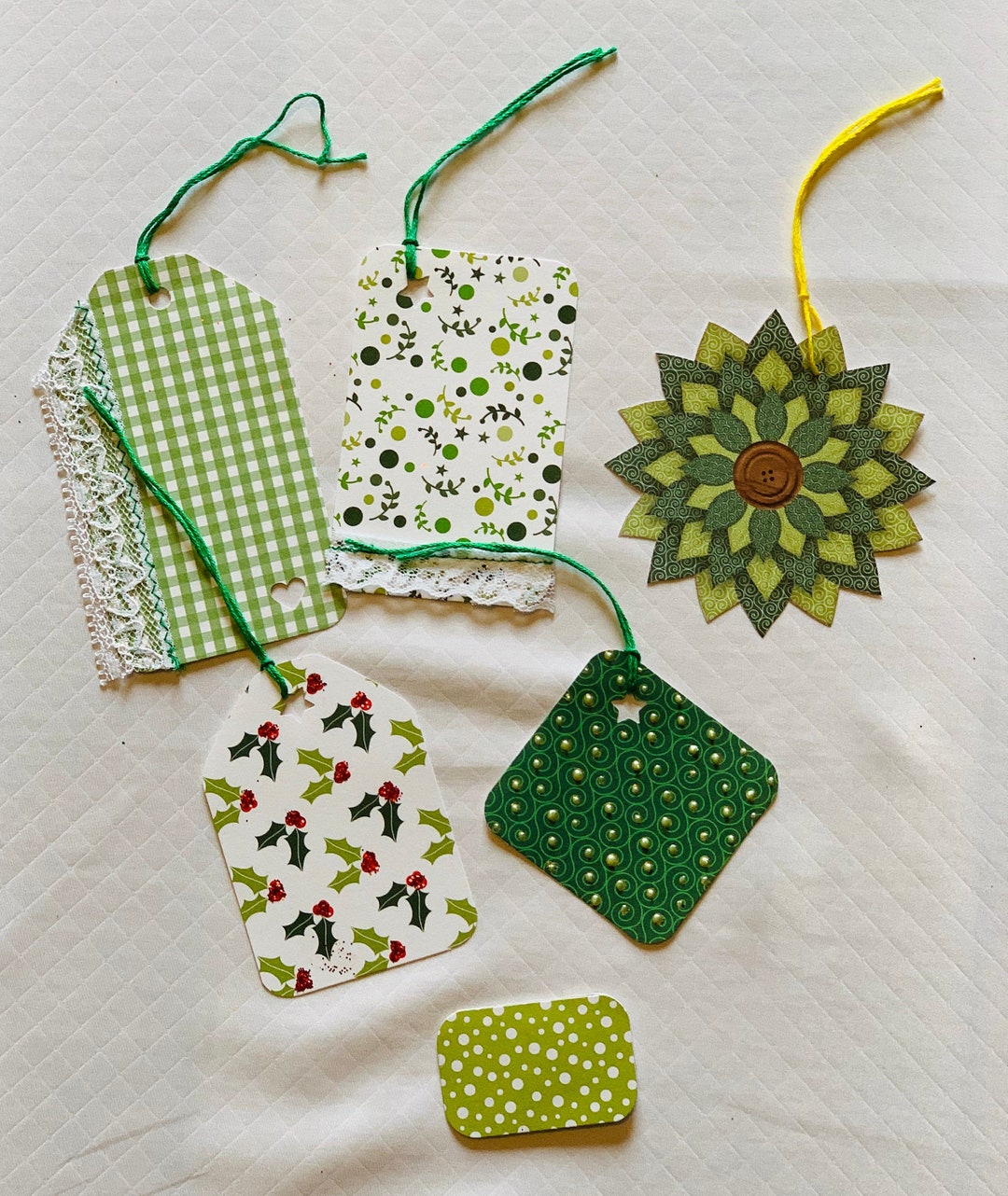 Christmas Gift Tags/christmas Journal Tags/christmas Junk Journal Tags ...
