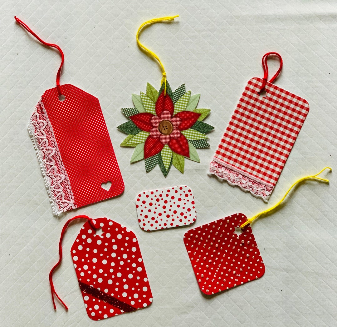 Christmas Gift Tags/christmas Journal Tags/christmas Junk Journal Tags ...