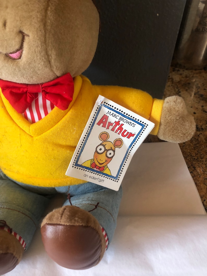 Marc Browns Vintage Arthur the Aardvark Plush Doll - Etsy