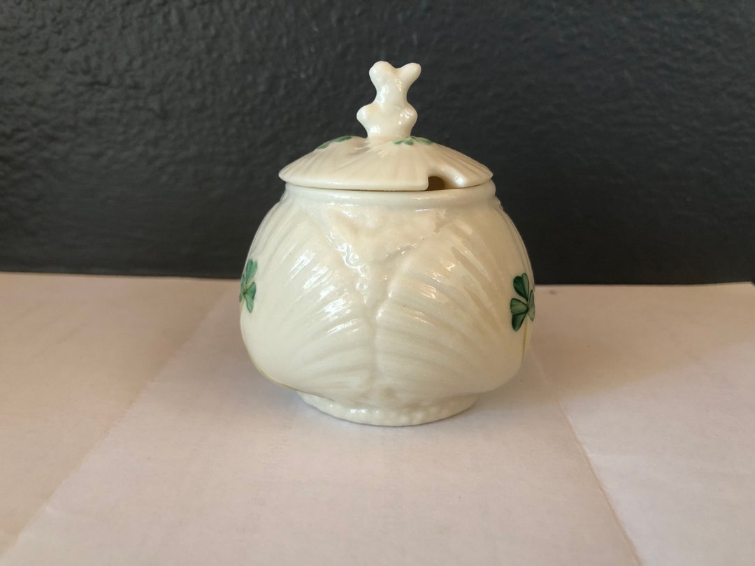 Irish Belleek RARE Vintage Collectible Honey Pot - Etsy
