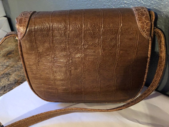 Varon vintage leather and snake handbag - Gem