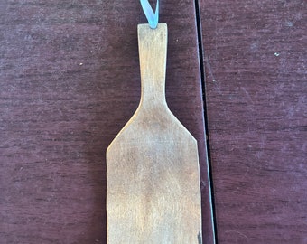 Wooden Butter Paddle - Farmhouse Kitchen Decor - Primitive Wooden ...