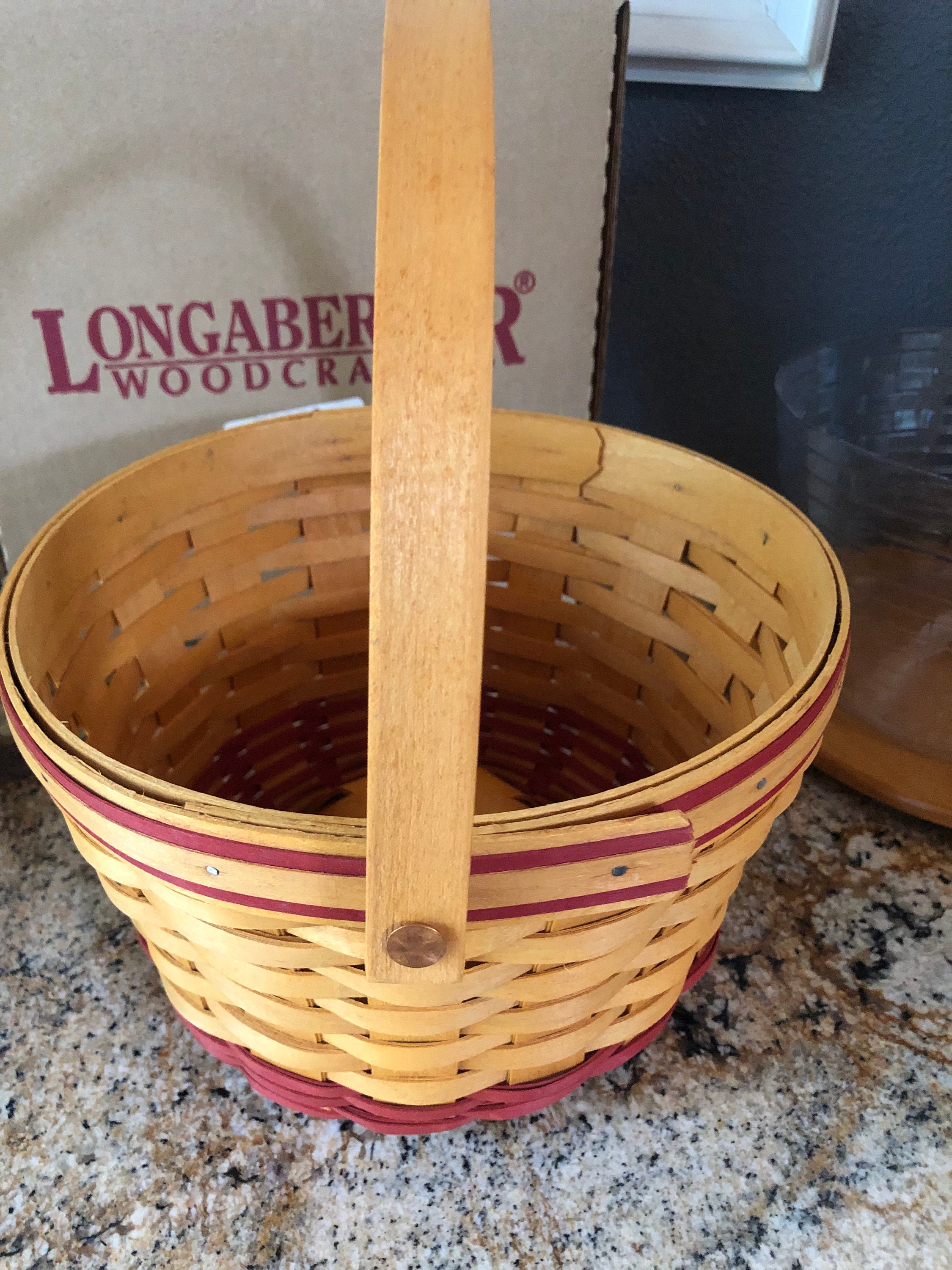Longaberger Vintage NWT Collectors Club Homestead Basket Combo With ...