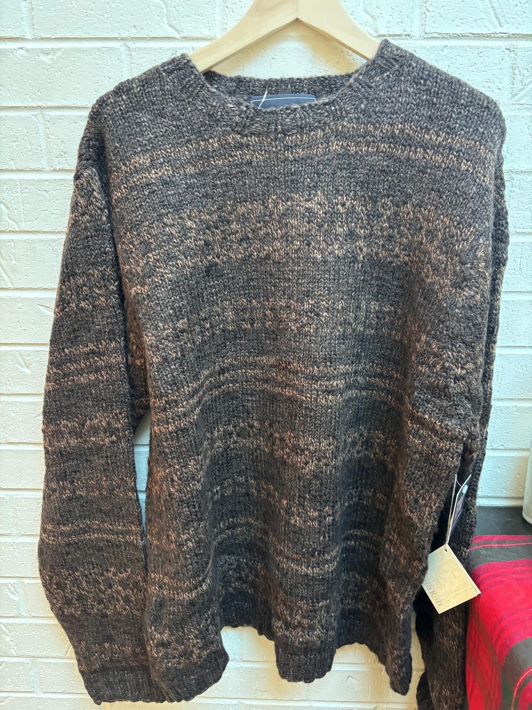 Bowen & Wright NWT Men’s Brown Heavyweight Crewneck Pullover Size L - Etsy
