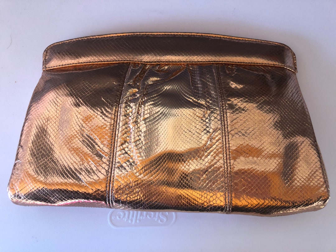 Varon Vintage NWOT Copper Handbag - Etsy