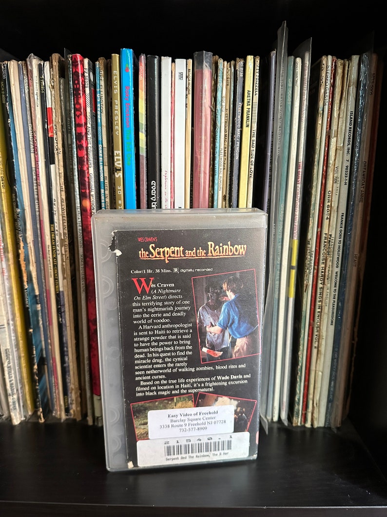 The Serpent and the Rainbow VHS - Etsy