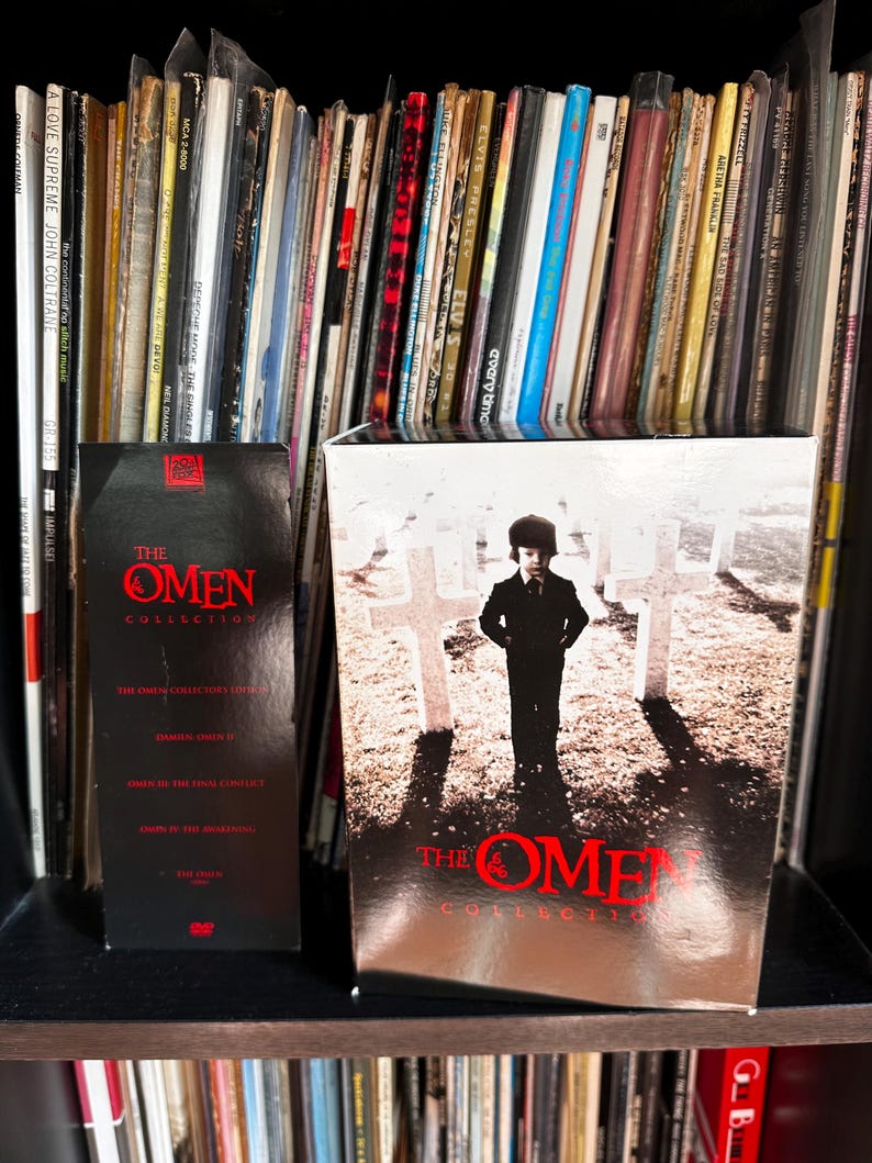 The Omen DVD Collection - Etsy