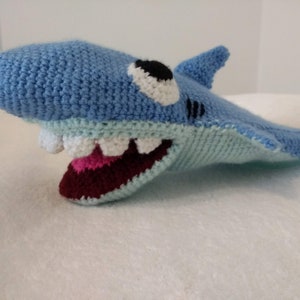 PATTERN PDF Hand Puppet Amigurumi Toy Crochet “baby Shark” - Etsy