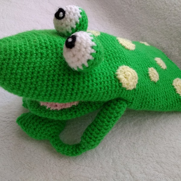 Frog Hand Puppet - Etsy