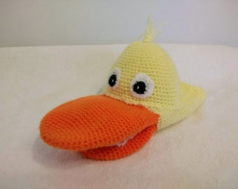 Duck Puppet Pattern | Etsy