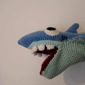 PATTERN PDF Hand Puppet Amigurumi Toy Crochet “baby Shark” - Etsy