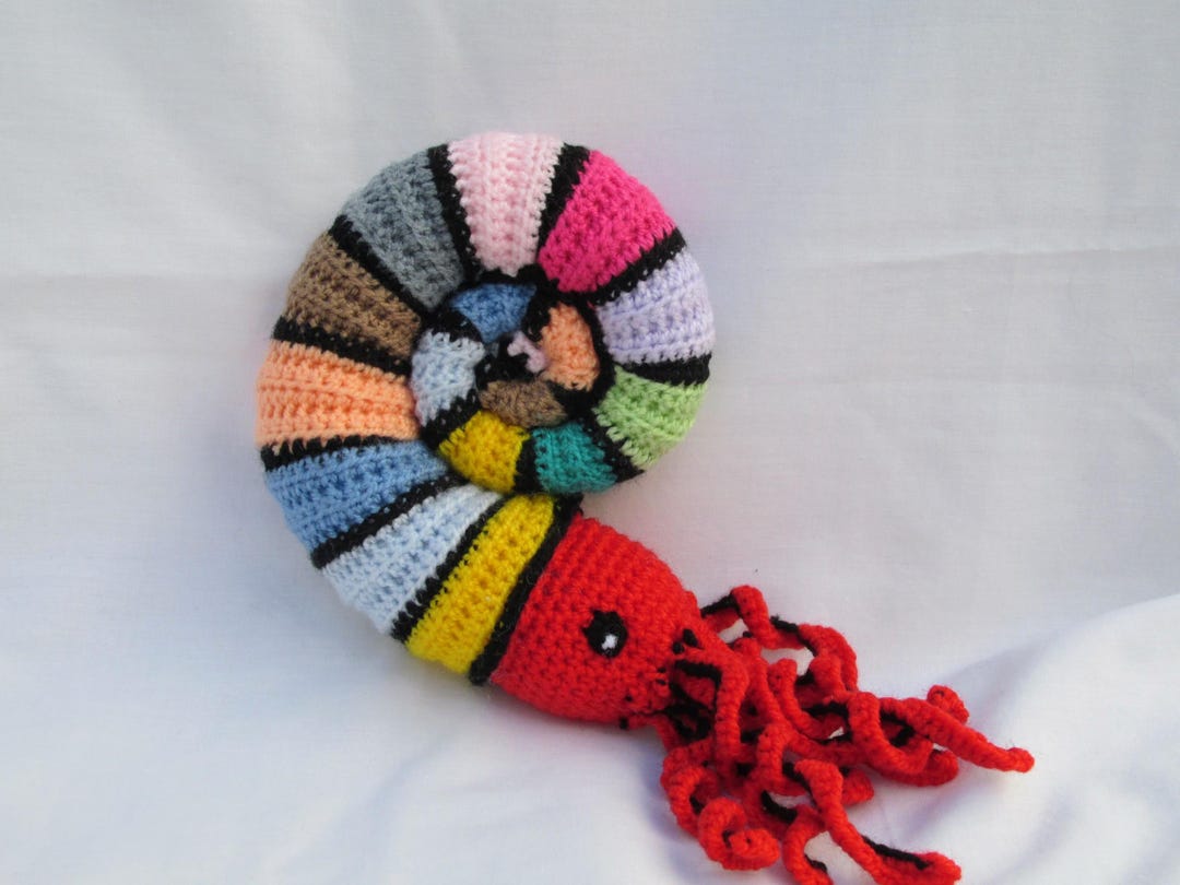 PATTERN PDF Crochet Moni the Ammonite Amigurumi - Etsy