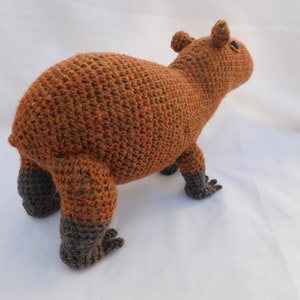 PATTERN PDF Amigurumi Toy Crochet Capi, the Capybara - Etsy