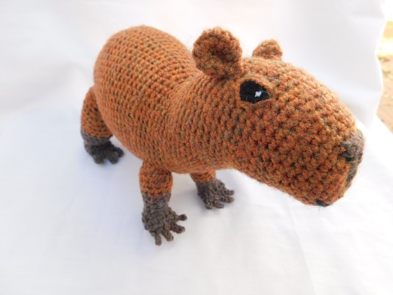 PATTERN PDF Amigurumi Toy Crochet Capi the Capybara - Etsy