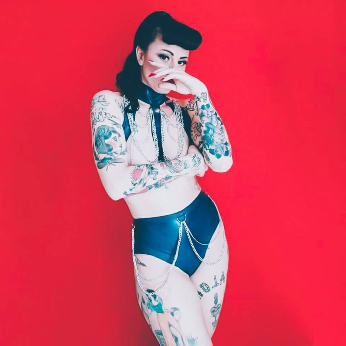 READY TO SHIP starlet Latex Lingerie Set Fetish - Etsy