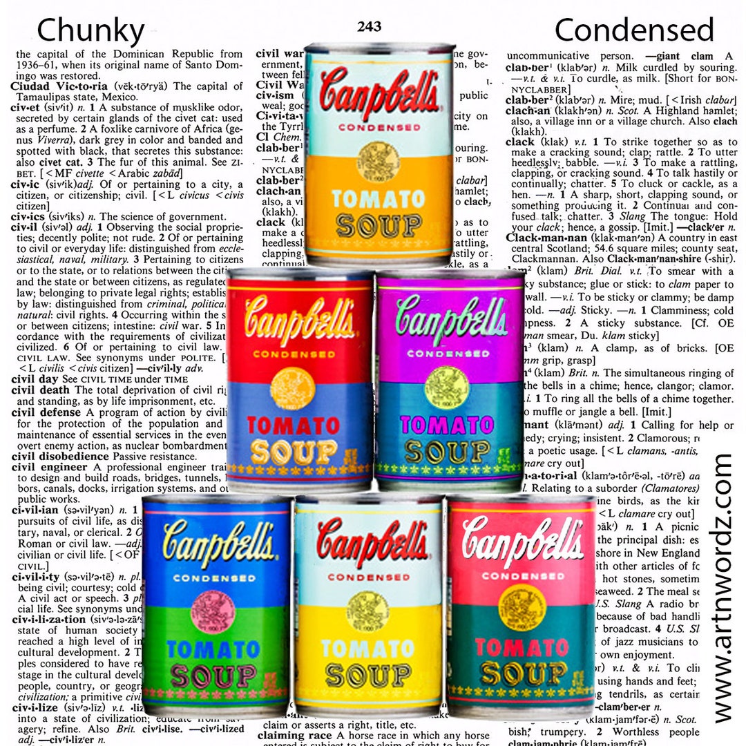 Stacked Cans | Coaster 4pc Set - Etsy