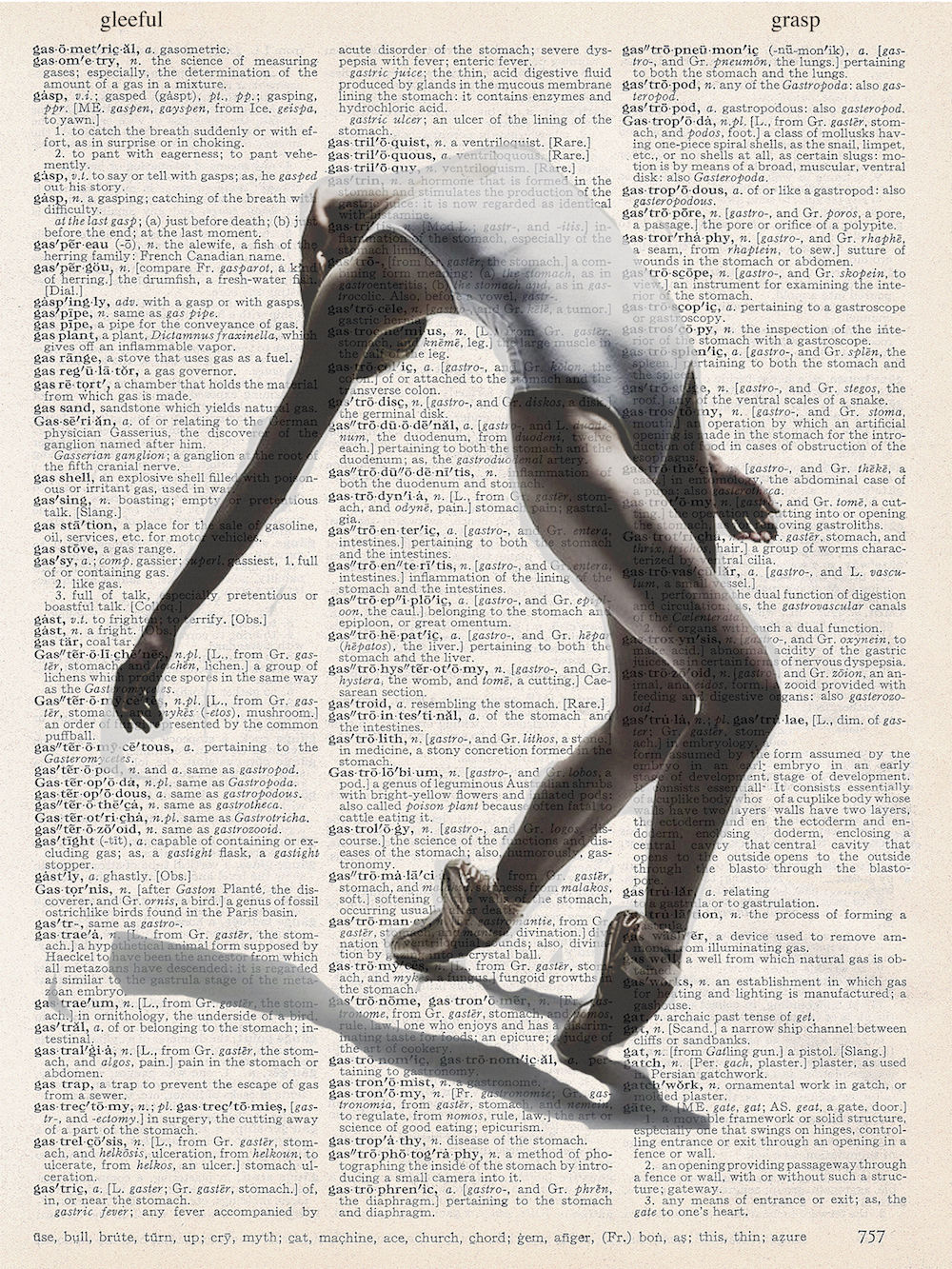 Dance Lean Back | Art Print - Etsy