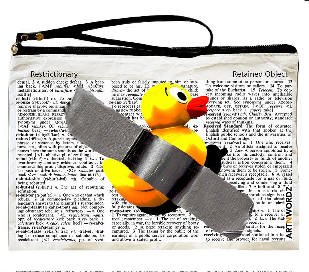Duck Tape Pouch | Clutch - Etsy