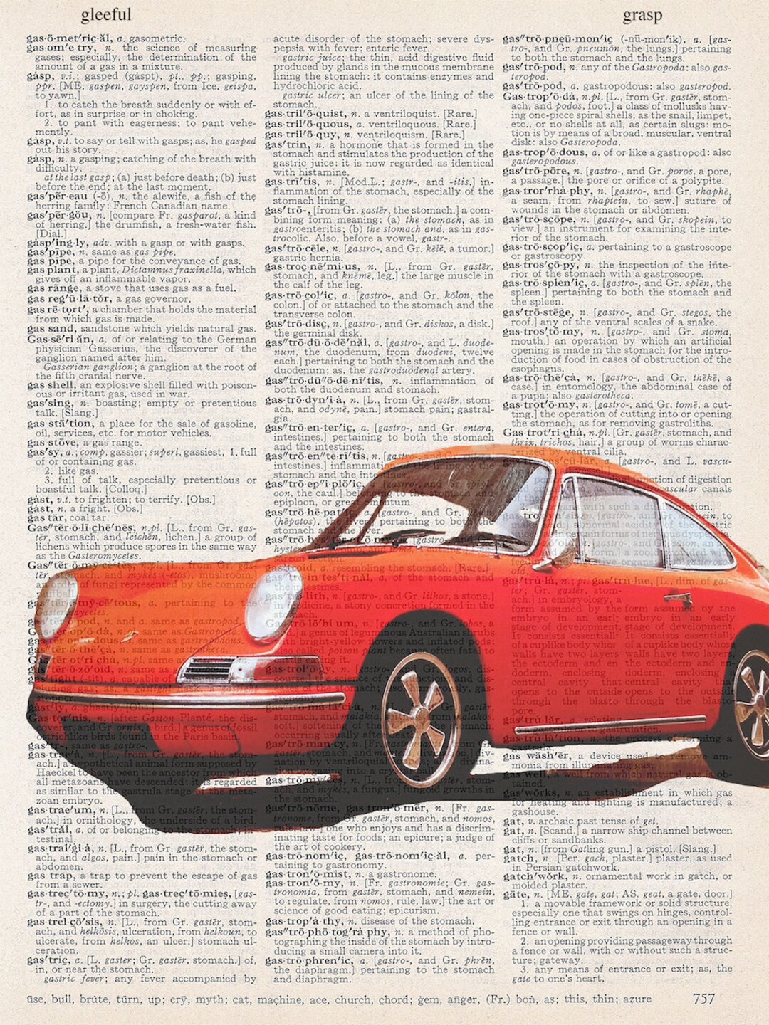 Porsche | Art Print - Etsy