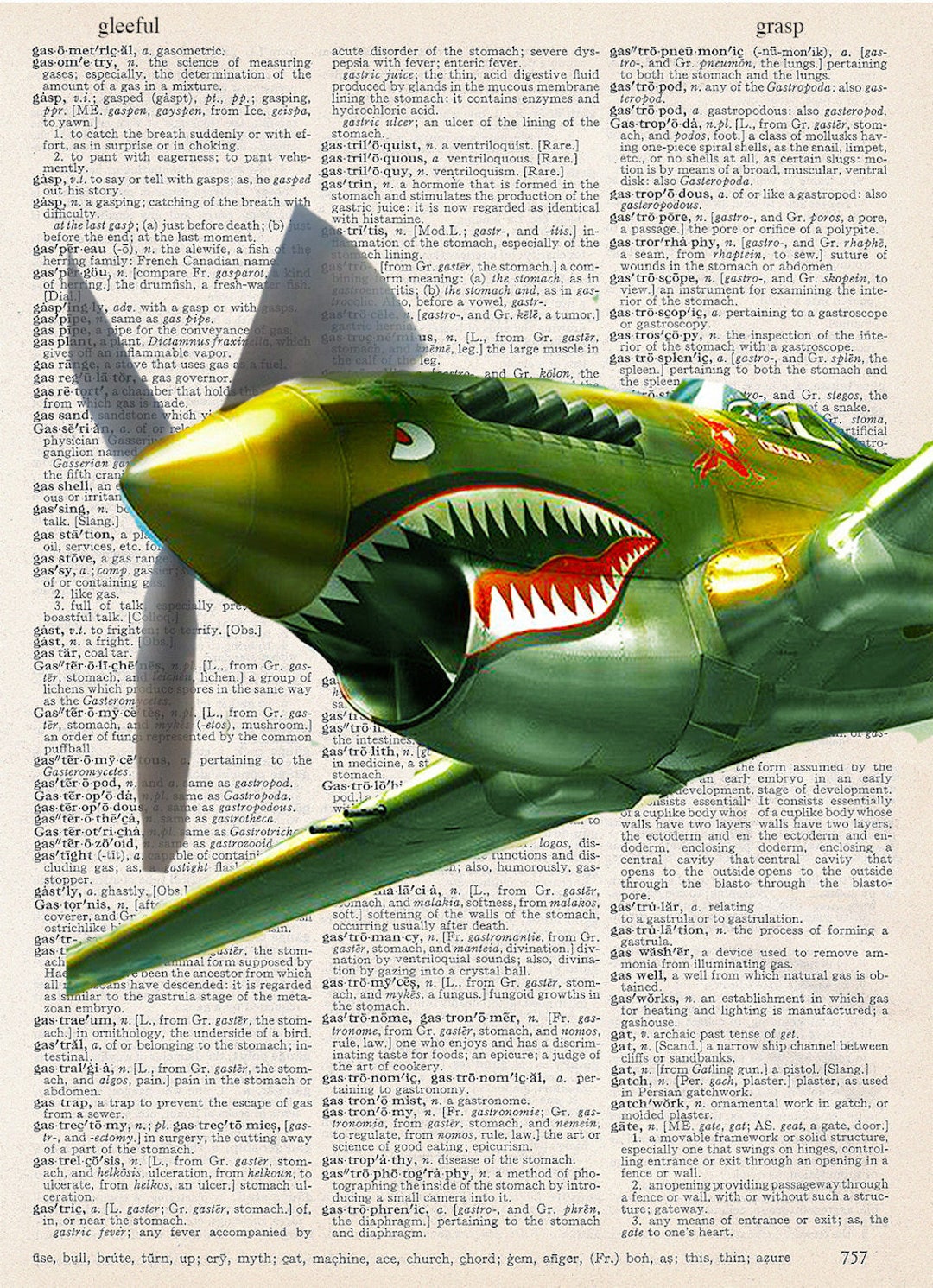 P52 Mustang | Art Print - Etsy