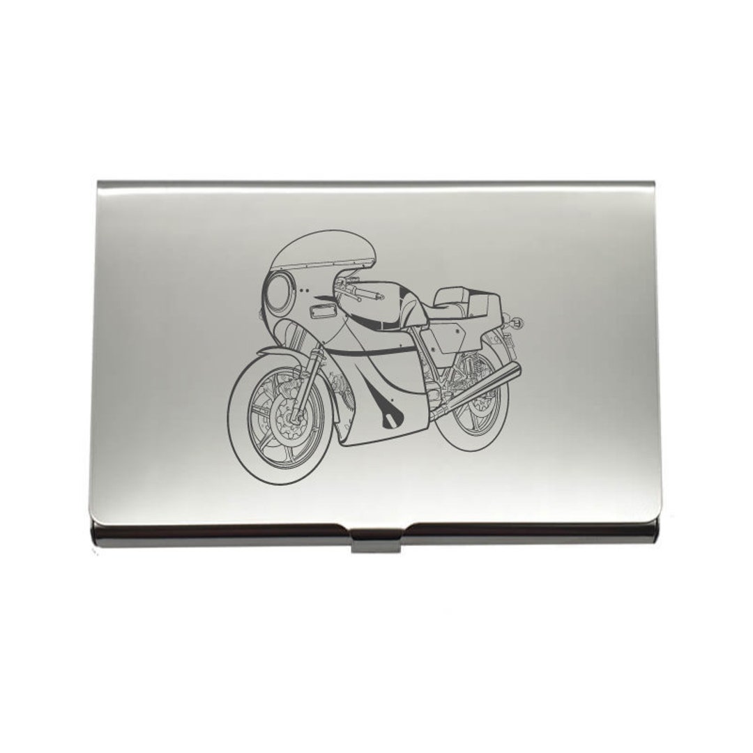 Personalised Ducati Mike Hailwood Motorcycle Card Holder - Business ...