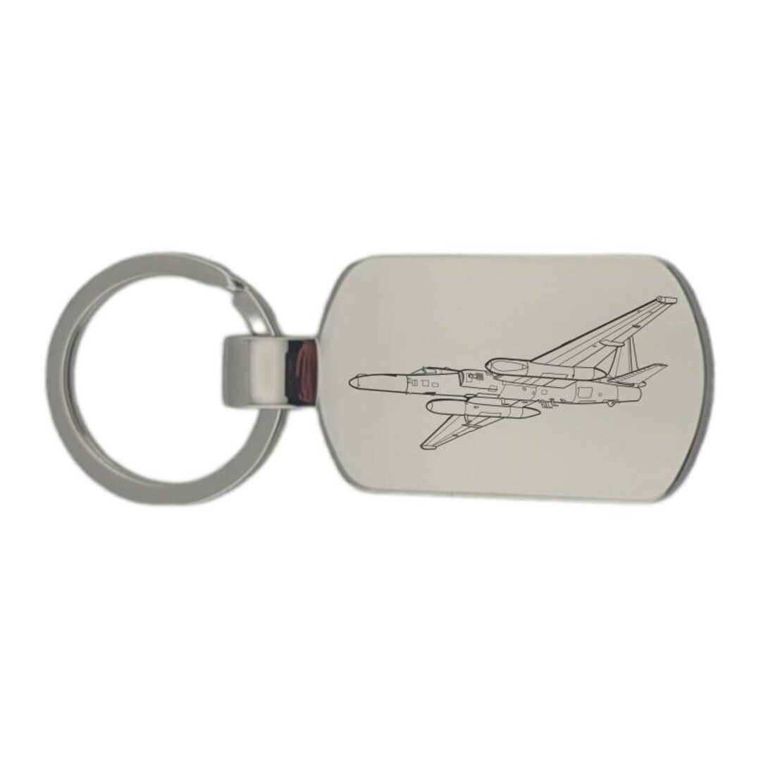 Personalised Lockheed U2 Spy Plane Aircraft Keyring - Choose Design ...